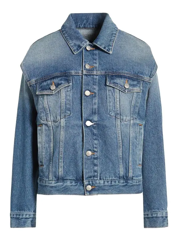 MAISON MARGIELA Denim Trucker Jacket - Blue