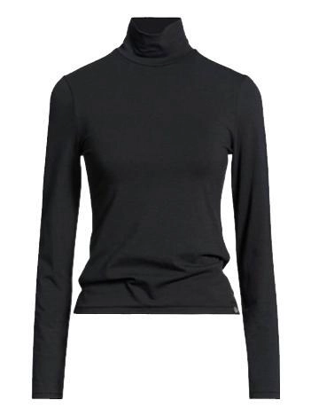 Rag & Bone High-neck Long-sleeved T-shirt - Black