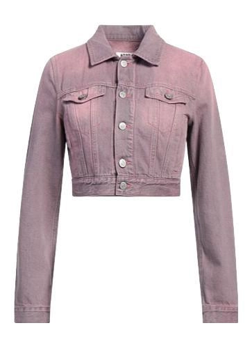 MAISON MARGIELA Denim Trucker Jacket - Purple