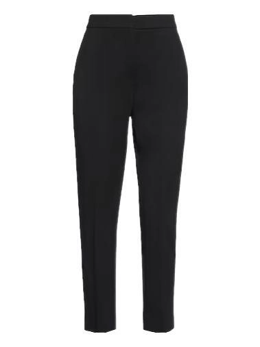 Max Mara High-waisted Tapered Cropped Trousers - Black