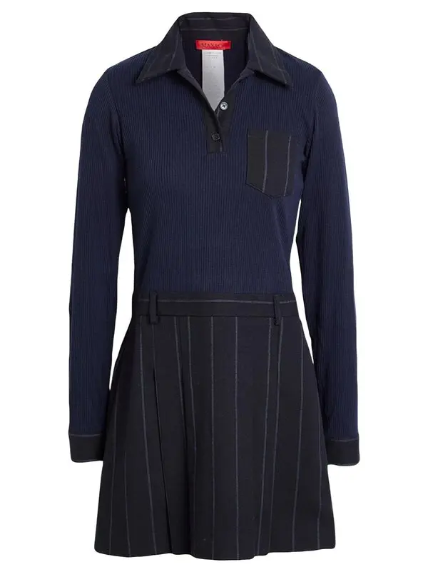 MAXCO. Pleated Dresses - Black