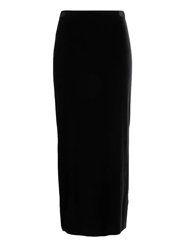 MAXCO. Max&co. Velvet Pencil Skirt - Black