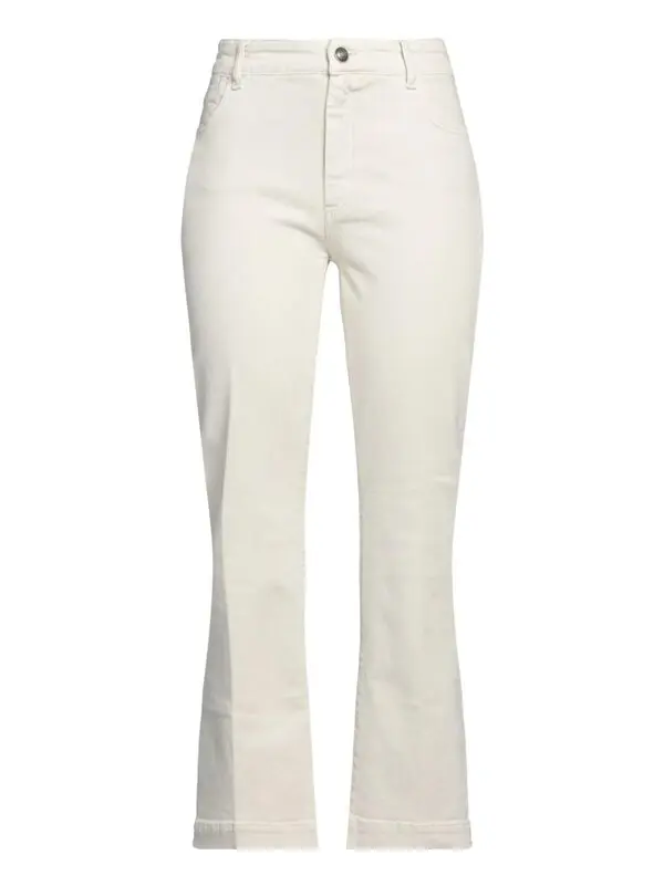 Sportmax Straight Leg Jeans - White