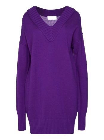 Sportmax Long-sleeved Knitwear - Purple