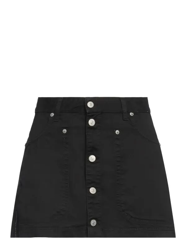 DIESEL® Colored Denim Umbrella Skirt - Black