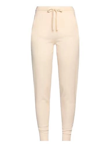 Max Mara Wool Tapered Trousers - Nude