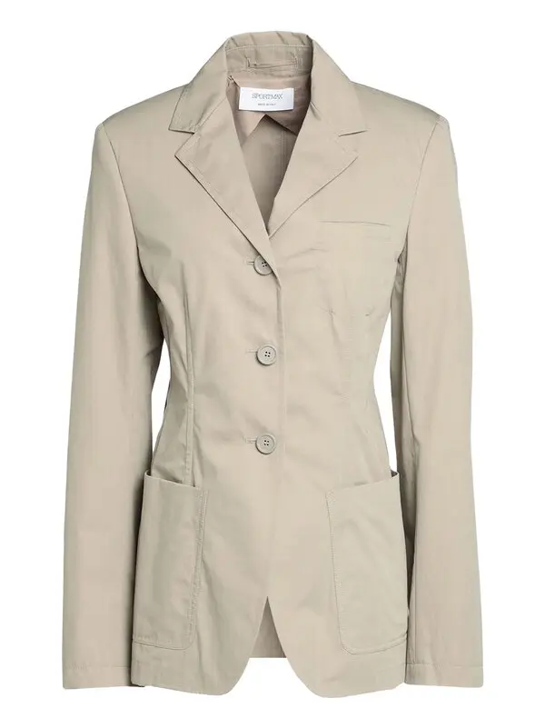 Sportmax Solid Color Blazer - Nude