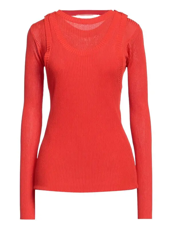 Marni Lightweight Knit Jumper - Red