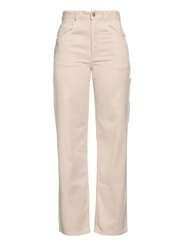 Isabel Marant Étoile Wide-leg Denim Trousers - Nude