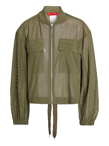 MAXCO. Simple Mesh Casual Jacket - Green
