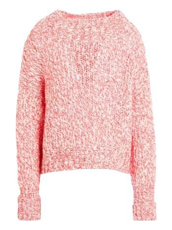 MAXCO. Max&co. Two-tone Long-sleeve Knitwear - Pink