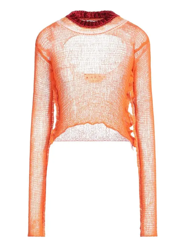 Marni Chenille Knitted Jumper - Nude