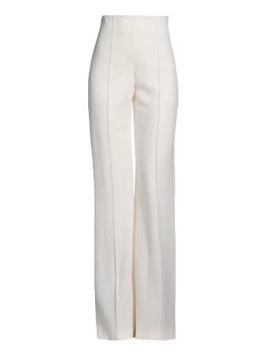 Chloé Flared Wool Trousers - White