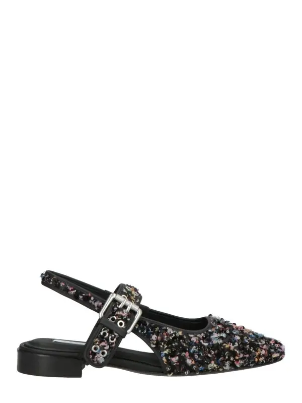Rag & Bone Slingback Ballet Flats - Black