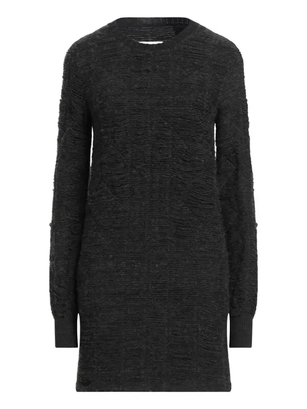 MAISON MARGIELA Textured Knit Sweater - Black