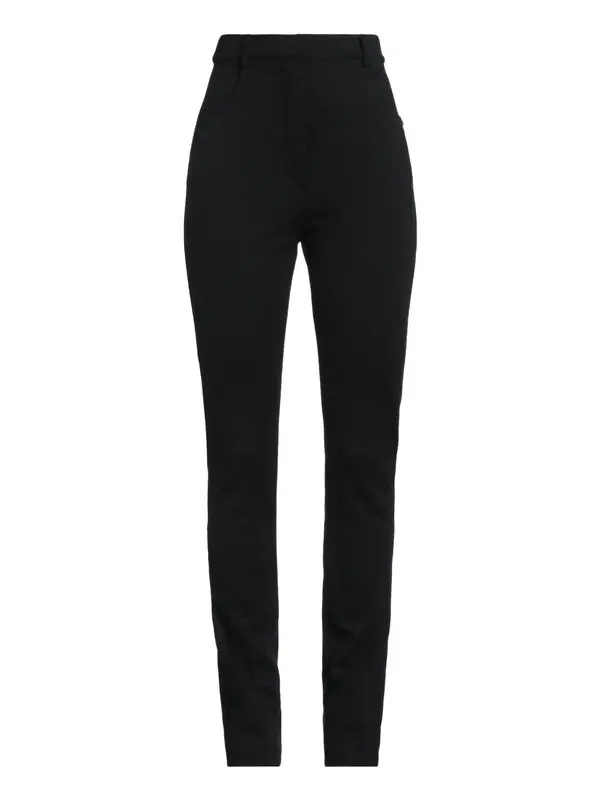 Sportmax Embellished Straight-leg Trousers - Black
