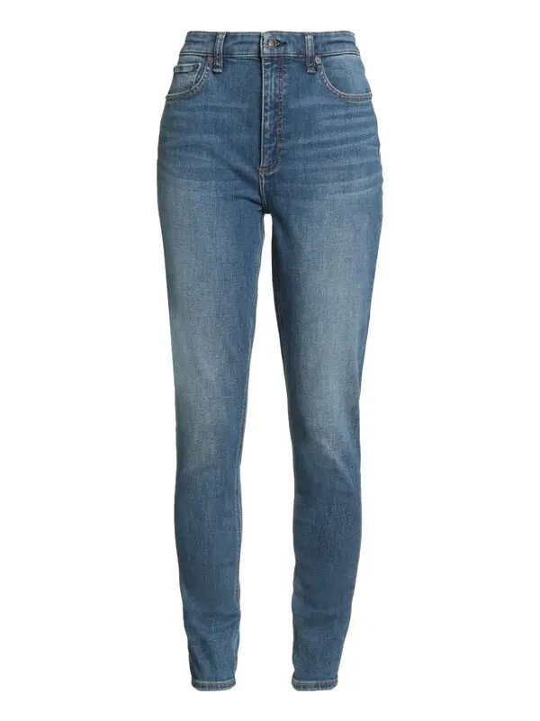 Rag & Bone Skinny Fit Jeans - Blue