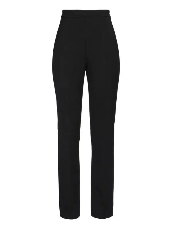 Sportmax Tapered Casual Trousers - Black