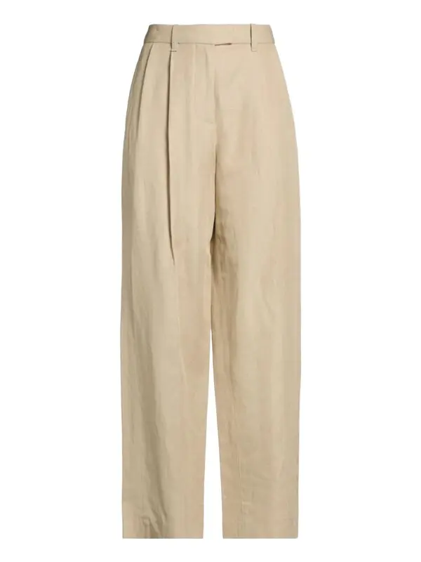 Rag & Bone Minimalist Twill Tapered Trousers - Nude