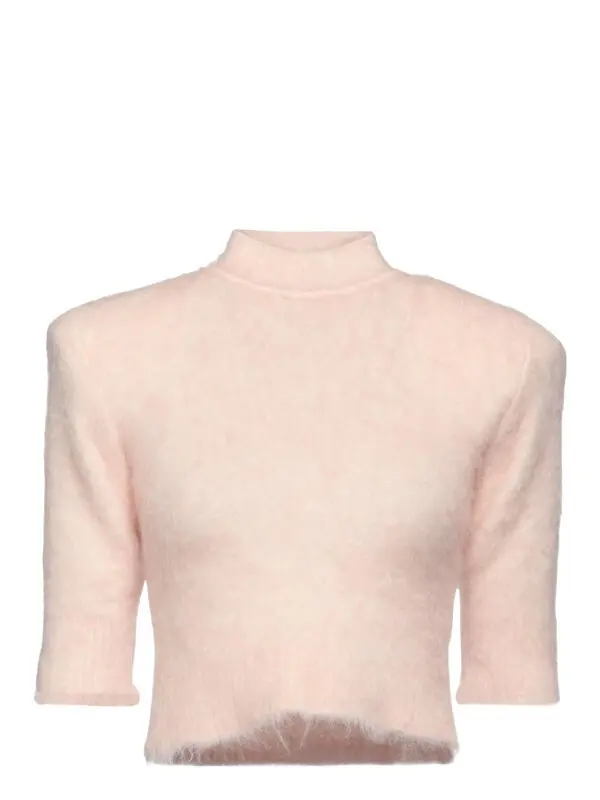 Sportmax Turtleneck Sweater - Nude