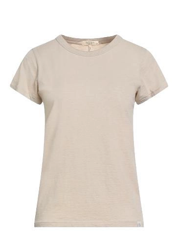 Rag & Bone Jersey Crewneck Short Sleeve T-shirt - Nude
