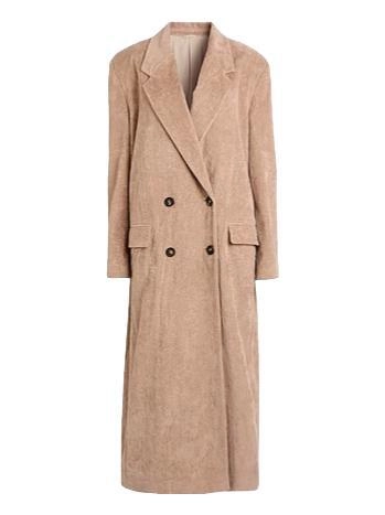 Brunello Cucinelli Double-breasted Coat - Nude
