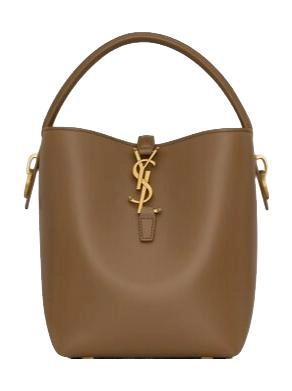 Saint Laurent Le 37 Small Bucket Bag - Brown