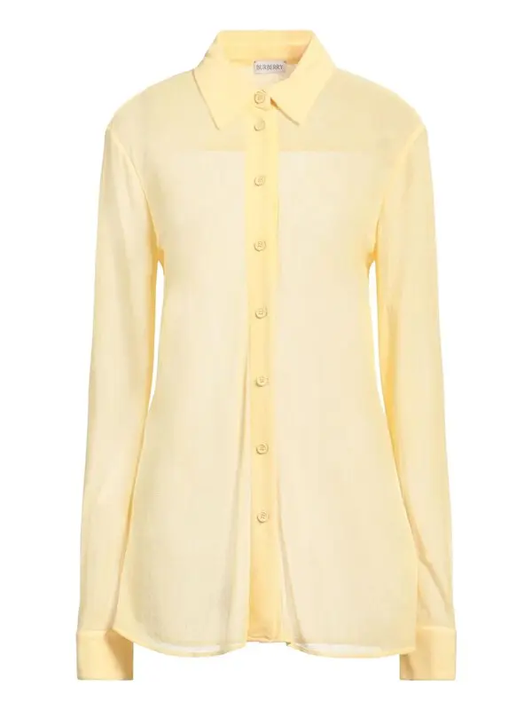 Burberry Long Sleeve Shirt - Nude