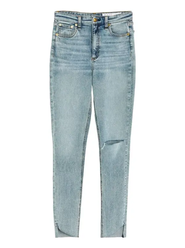 Rag & Bone Skinny Jeans - Blue