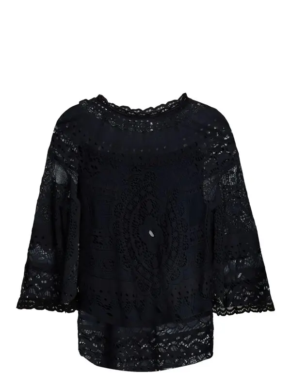 Chloé Lace Top - Black