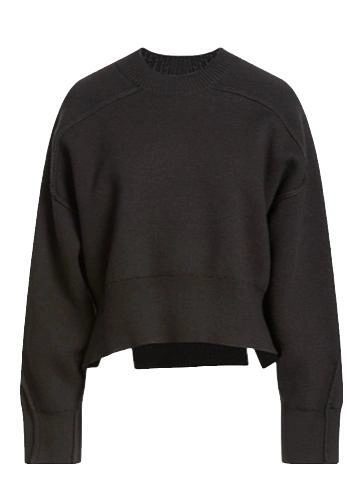 Rag & Bone Solid Color Knitted Sweater - Black