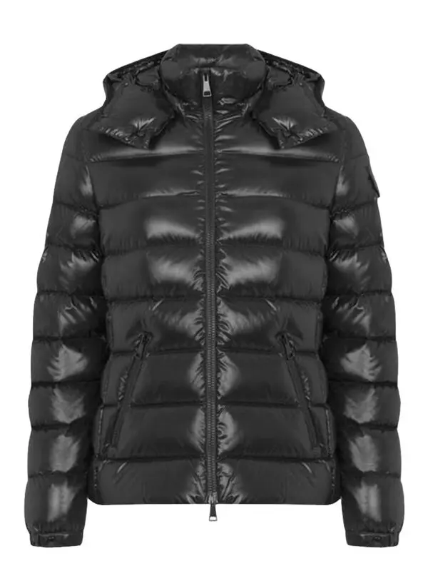 Moncler Logo Padded Jacket - Black