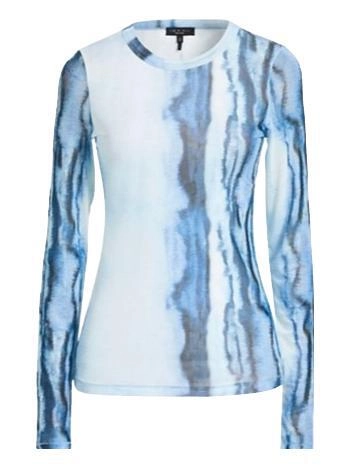Rag & Bone Printed Long-sleeved T-shirt - Blue