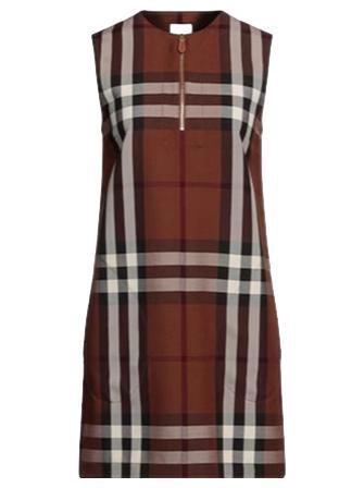 Burberry Sleeveless Mini Dress - Multicolor