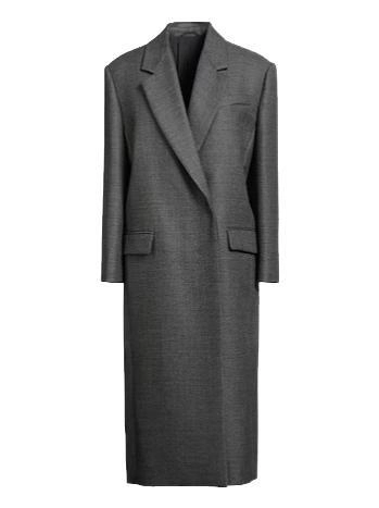 Brunello Cucinelli Long Double-breasted Tailored Coat - Black