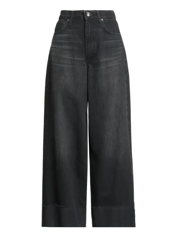 Rag & Bone Wide-leg Jeans - Black