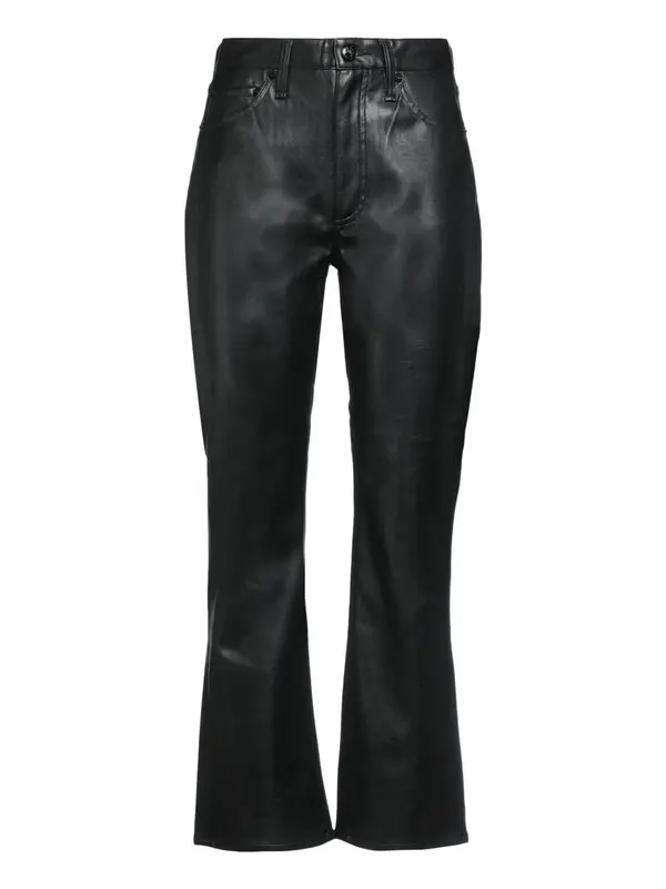 Rag & Bone Straight Leg Trousers - Black