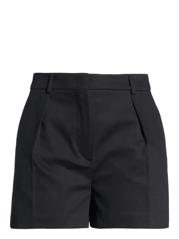 Sportmax Stretch Gabardine Shorts - Black