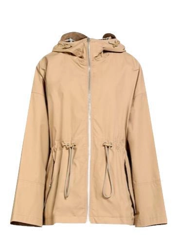 Burberry Hooded Trench Coat - Nude
