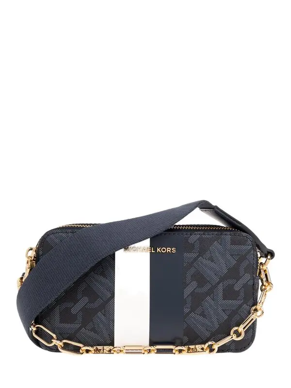 Michael Kors Jet Set Empire Crossbody Bag - Black