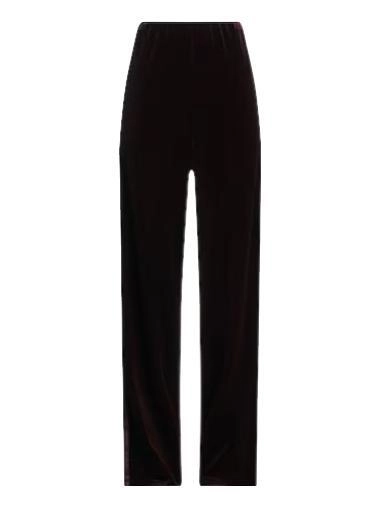 MAXCO. Max&co. Chenille Patchwork Straight-leg Pants - Black