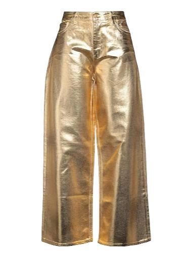 GANNI Wide-leg Jeans - Brown