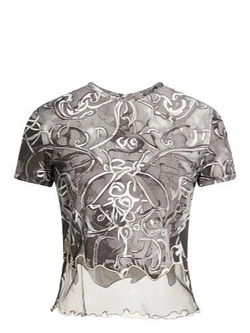 DIESEL® Printed Short-sleeved T-shirt - Gray