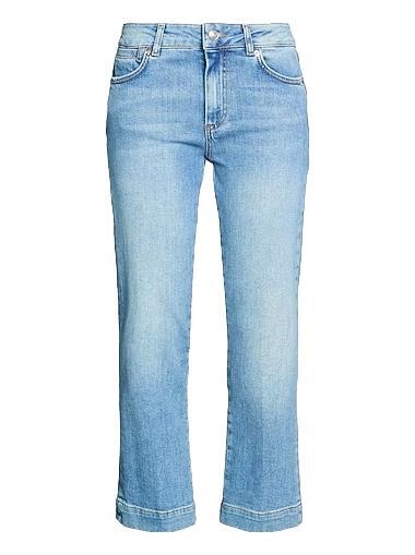 Sportmax Medium Wash Straight Leg Jeans - Blue