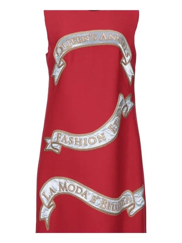 Dolce & Gabbana Sleeveless Slim-fit A-line Skirt - Red