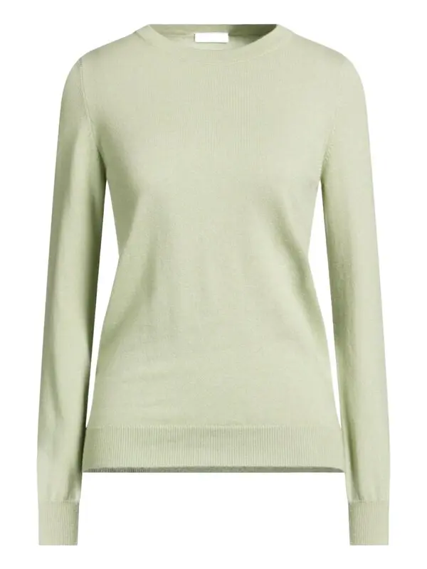 Brunello Cucinelli Crewneck Long Sleeve Knit - Green