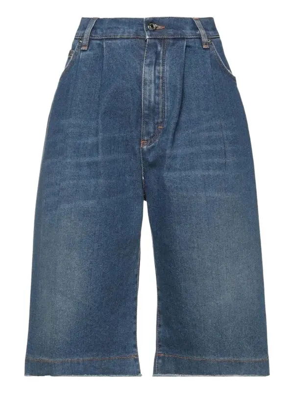 Dolce & Gabbana Denim Culottes - Blue