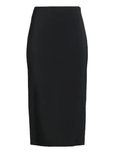 Jacquemus Fitted Midi Skirt - Black