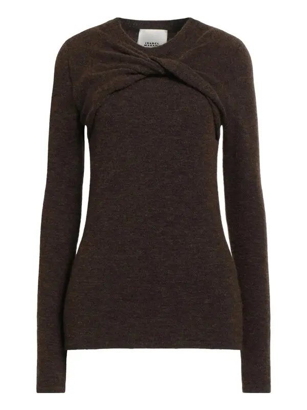 Isabel Marant Étoile Long-sleeved Crew Neck Sweater - Black