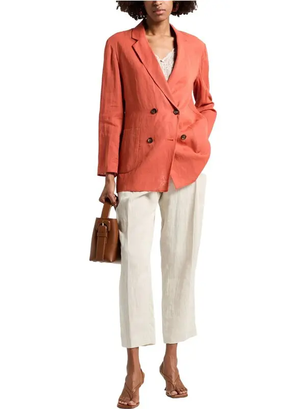 Brunello Cucinelli Double-breasted Blazer - Multicolor